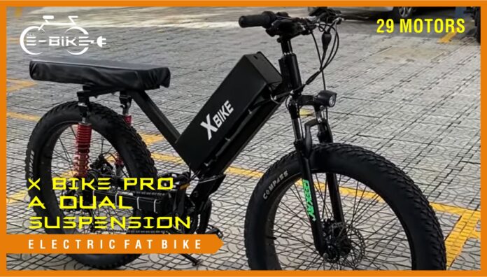 29 MOTORS X BIKE PRO A DUAL SUSPENSION ELECTRIC FAT BIKE - All-Electric ...