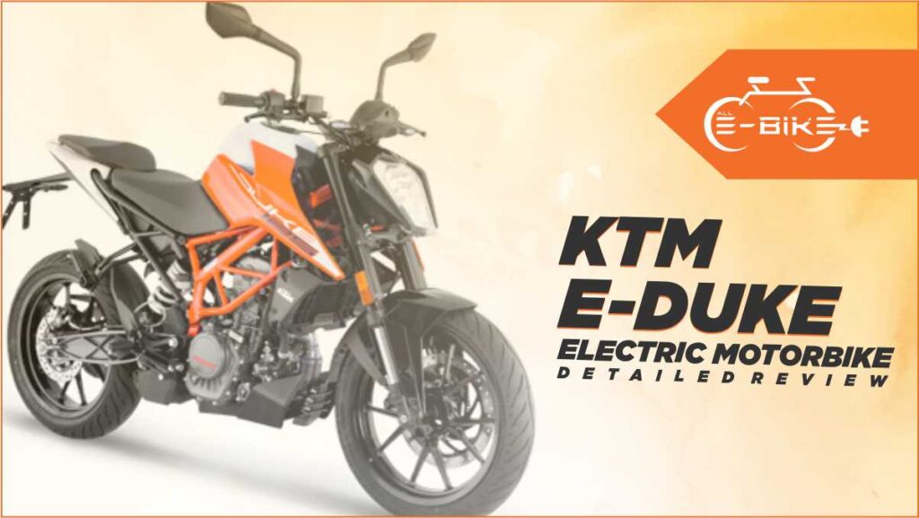 KTM Electric Bike Arrive in 2022 - Detailed Review - All-Electric Bikes